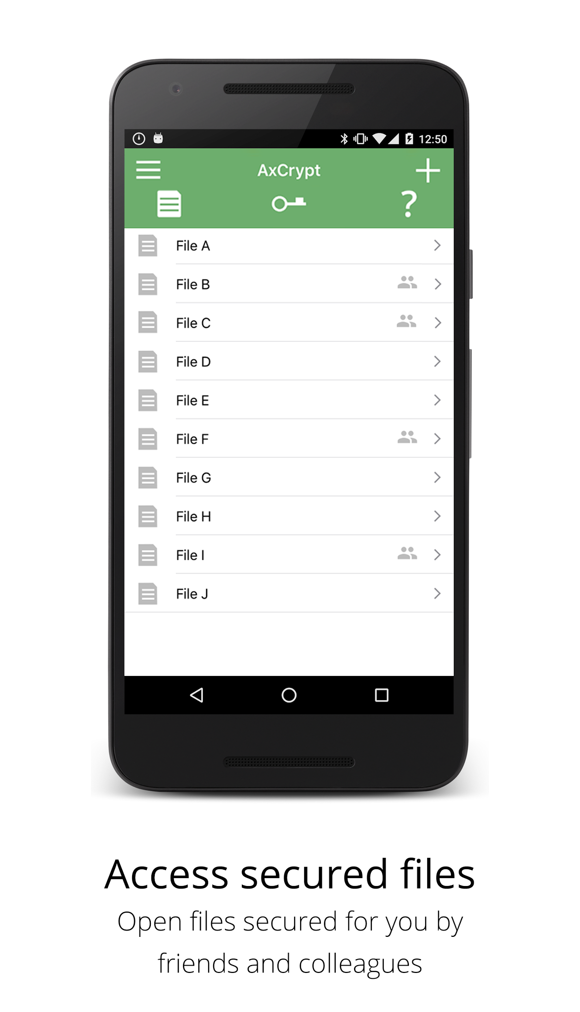 Mobile App | AxCrypt - File Security Made Easy
