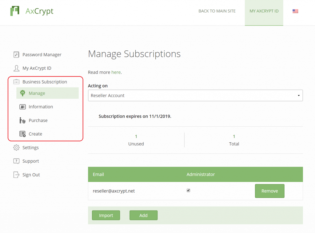 getting started | AxCrypt - File Security Made Easy